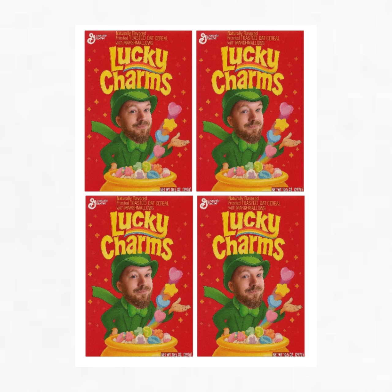 Magically Stick-licious: Official Lucky Charms™ "D3" Leprechaun ...